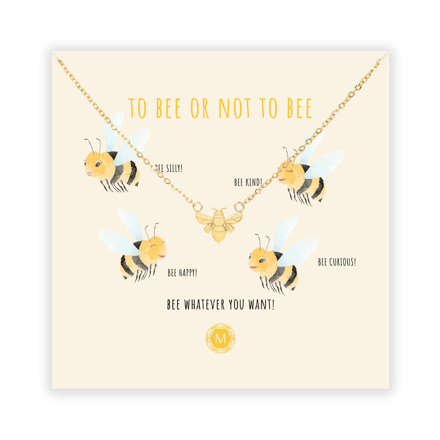 TO BEE OR NOT TO BEE Halskette – Murandum